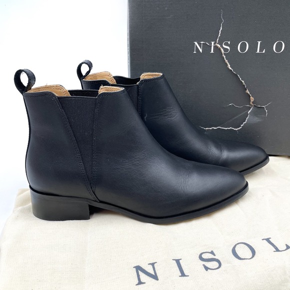 Nisolo | Shoes | Nisolo Classic Chelsea Boots Black Leather Ankle Low ...